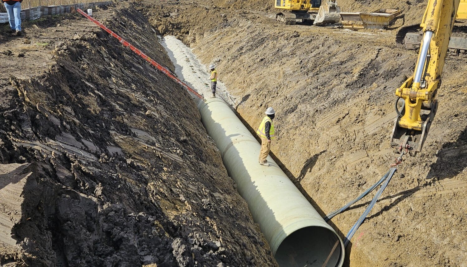 East Sabine Relief Sewer – Expansion of Sanitary Sewer System with FRP ...